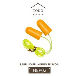 Promo 2-Pcs Earplug Foam (Corded) INGCO HEP02 - Ear Plug Sumbat Telinga ...