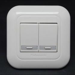 Jual Panasonic Saklar Seri Double 2 Gang WEJ5531 Wide Series - Jakarta ...