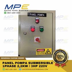 Jual Panel Pompa Otomatis Submersible 1 Phase 1,1kW 1,5HP 220V ...