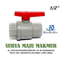 Jual Rucika Ball Valve PVC 1/2" Stop Kran Keran Plastik Ballvalve - Kota Bandung - ragam teknik ...