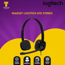 Promo Logitech H151 Headset Stereo Mikrofon Noise-Cancelling ...