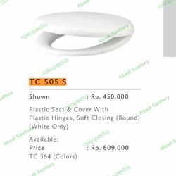 Promo Tutup Closet TOTO TC505S Original toilet seat cover tutup kloset ...