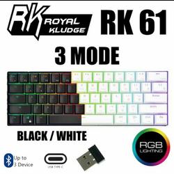 Jual ROYAL KLUDGE RK61 RGB 60% MECHANICAL KEYBOARD WIRELESS - RK61 PRO ...