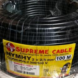 Jual Kabel NYYHY 2 x 1.5 mm Supreme Hitam 1 Roll 100 meter NYYHY 2 x 1,5 mm - Kota Surabaya ...
