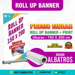 Jual Roll Up Banner 60 X 160 cm + Print / Cetak / Gambar Bahan Albatros - Glossy - Jakarta Pusat ...