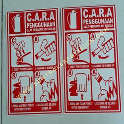 Jual Rambu cara penggunaan hydrant - Jakarta Barat - sentral safety ...