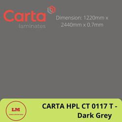 Jual CARTA HPL CT 0109 T - Light Grey - High Pressure Laminates ...