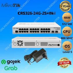 Jual MIKROTIK CSS326-24G-2S+RM 24 port gigabit ethernet + 2 SFP+ ...