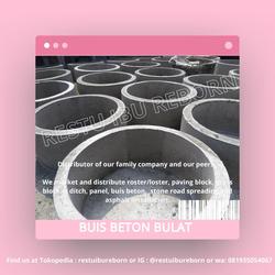 Jual Buis Beton Belah 20cm x 100 Setengah Lingkaran, Cor, Gorong Gorong ...
