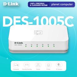 Jual D-Link DES-1005C Des-1005 Switch Hub 5 Port 10/100 Mbps - Jakarta Barat - NM Jaya | Tokopedia