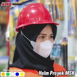 Jual Helm Proyek MSK ( Safety Helmet ) Sertifikat SNI ANSI - Yellow ...