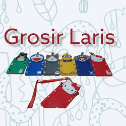 Jual Frame name tag Casing Tempat ID Card karet Tebal 1 sisi T014V ...