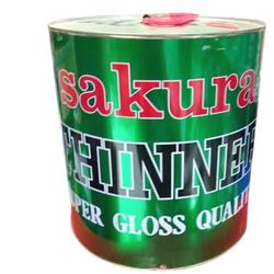 Jual Thinner Sakura Merah ND 1 Galon 5 liter Pengencer Cat Besi Kayu ...