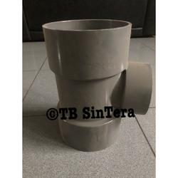 Jual Rucika Reducing Tee 6" x 4" AW PVC Vlok T Reducer Polos Verlop ...