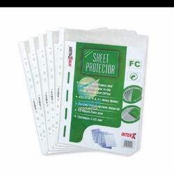 Jual Plastik pp pocket / sheet protector A4 Inter x folder isi 10 ...