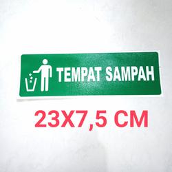 Jual STIKER SAMPAH KERING SAMPAH BASAH #tempat sampah #jagalah ...