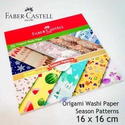 Promo Faber Castell Origami Washi Paper / Kertas Lipat Origami Motif ...