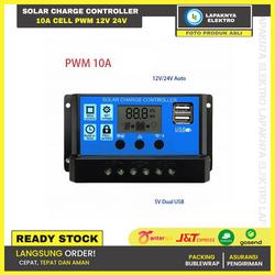 Jual Solar Charge Controller 10A 20A 30A Cell PWM Pengisi Daya Surya 12V24V - Sepuluh A ...