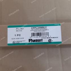 Jual PANDUIT CPPL24WBLY Modular Blank Patch Panel 24 Port unloaded 1U ...