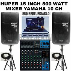 Jual PAKET SOUND HUPER 15 INCH 500 WATT YAMAHA 10 CH - Jakarta Barat ...