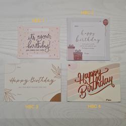 Jual Kartu ucapan Happy Birthday / Kartu ucapan Ulang Tahun - Jakarta Utara - Advance Digitals ...