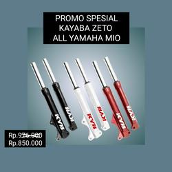 Jual Shockbreaker Depan KAYABA ZETO Front Fork Mio Sporty KYOS-FF1020 - Hitam - Kota Bandung ...