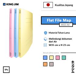 Jual Map Flat File King Jim A4 4432 Quick-In / Map File Kertas A4 ...