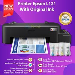 Promo PRINTER EPSON L121 L-121 L 121 PRINTER MURAH A4 PENGANTI L120 L-120 Cicil 0% 3x - - Mall ...