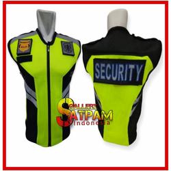 Jual Gratis Nama Rompi Security Taslan Jaring | Rompi Satpam Jala Tipis ...