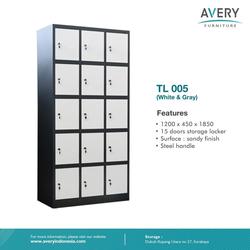 Jual Loker Besi 15 Pintu - Lebih Lebar - TL-005 - Locker Barang - Kota ...