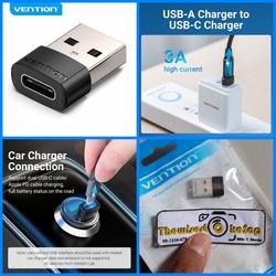 Jual Vention USB A to Type C Female Adapter Konektor Converter CDWB0 ...