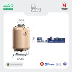Promo Penguin TD-110 1000 Liter Toren Tandon Tangki Air Total Drain ...