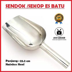 Jual Sekop Es Batu Sendok Serok Scoop Stainless Centong Beras Kopi Ice ...