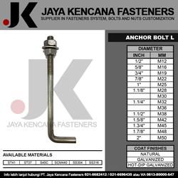 Jual Anchor Bolt I / Angkur Lurus M36 x 1200 mm (ST37, ST41, S45C ...