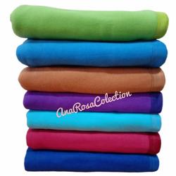 Jual selimut polos hotel dewasa lembut flanel hangat ringan dan nyaman ...