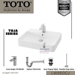 Jual LW600j|wastafel meja TOTO|lw600|LW600J - full set - Jakarta Pusat ...