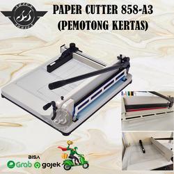 Promo Mesin Thick Layer Paper Cutter A3 858 - Alat Pemotong Kertas 1 rim - Putih, Surabaya Cicil ...