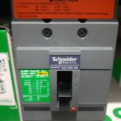Jual MCCB MCB SCHNEIDER EZC100H3035 EZC100H 3P 3PHASE 35A 35 A Amper 30kA - Jakarta Pusat ...