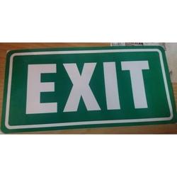 Jual Stiker Label Rambu EXIT - Sign Label Sticker K3 Rambu Safety ...