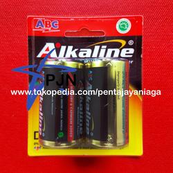 Jual Baterai ABC Alkaline Type D / Battery Alkaline ABC LR20 Size D ...