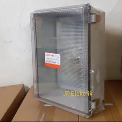 Jual Box Panel Plastik ABS 250x350x150 mm Transparant + Base Plate ...