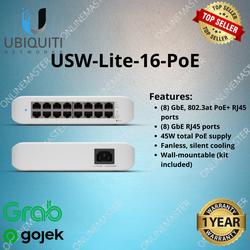 Promo Ubiquiti USW-Lite-16-PoE Switch Lite 16 PoE Cicil 0% 3x - Jakarta ...