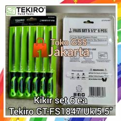 Jual TEKIRO FILES SET 6 PCS 5,5 inch Tekiro KIKIR SET 6 PCS 5 in GT ...