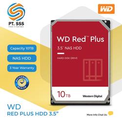 Promo WD Red Plus 10TB - NAS HDD - 3.5" Internal HDD /Baru/Garansi 3 ...