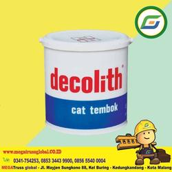 Jual Cat Tembok Decolith 5 kg warna Putih(sw) dan SwS-CAT TEMBOK MURAH ...