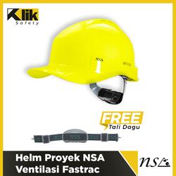 Promo Helm Topi Proyek Safety Helmet Kerja NSA Ventilasi Fastrac Putar ...