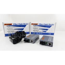 Jual Media converter Gigabit 10/100/1000 Mbps FO to LAN RJ45 singlemode - Jakarta Barat ...