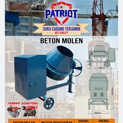 Jual Beton Molen Concrete Mixer Semen TIGER 500 Liter - Jakarta Barat - BERLIAN TEKNIK JKT ...