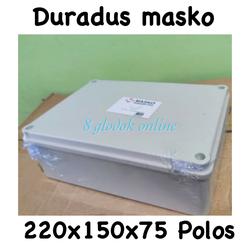 Jual MASKO Duradus Putih datar polos 220x150x75 Junction Box PVC 220 x ...