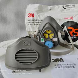 Jual 3M Masker 3200 Single Cartridge Half Facepiece Reusable Respirator ...